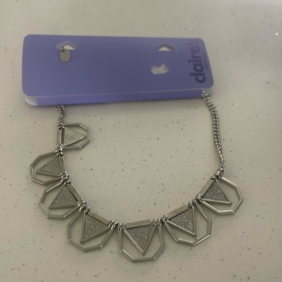 Claire's | Jewelry | Claires Silver Necklace Nwt | Poshmark